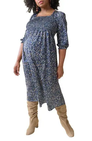 Ingrid & Isabel® Sateen Maternity Dress