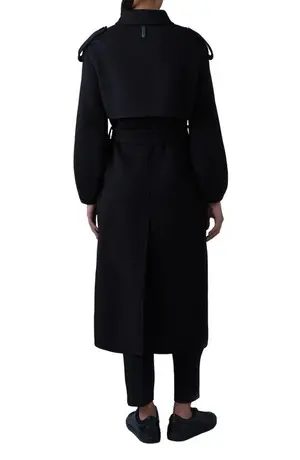 Mackage Ceyla Double-face Wool Coat - Black