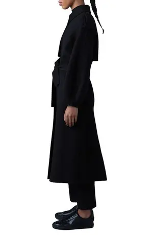Mackage Ceyla Double-face Wool Coat - Black