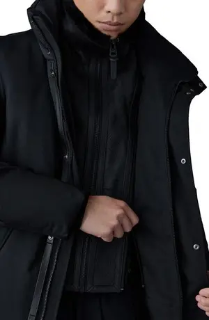 Mackage Sullivan Water Repellent 800 Fill Power Down Parka With Removable Bib