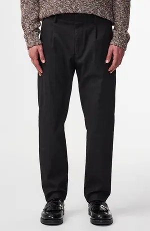 Nn07 Bill 1067 Pleated Dress Pants - Black