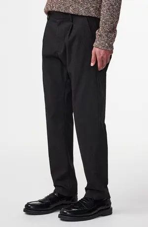 Nn07 Bill 1067 Pleated Dress Pants - Black