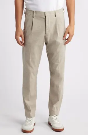 Nn07 Bill 1067 Pleated Dress Pants - Cement