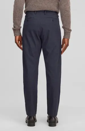 Nn07 Bill 1067 Pleated Dress Pants - Deep Navy