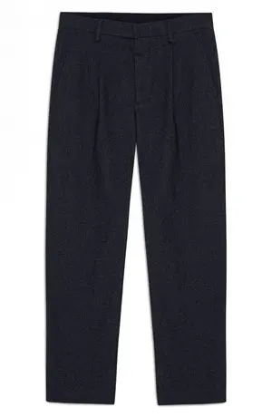 Nn07 Bill 1067 Pleated Dress Pants - Deep Navy