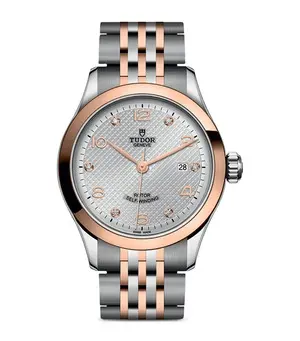 TUDOR 1926 Stainless Steel, Rose Gold And Diamond Watch - Silver