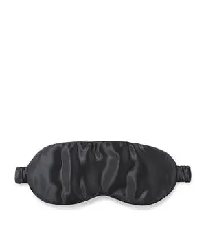Gingerlily Silk Eye Mask Black