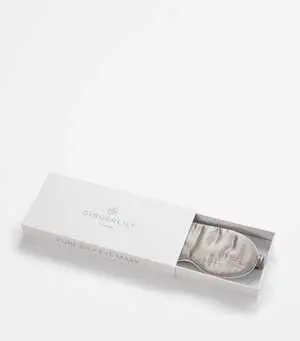 Gingerlily Silk Eye Mask - Grey