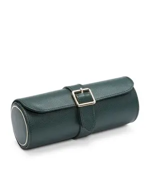 Wolf Vegan Leather Triple Watch Roll