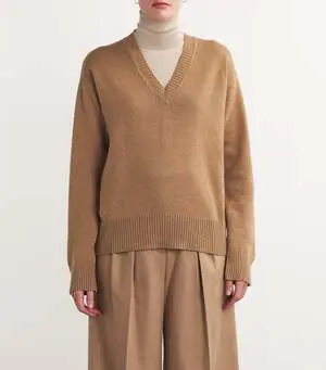 Harrods Cashmere V-neck Sweater