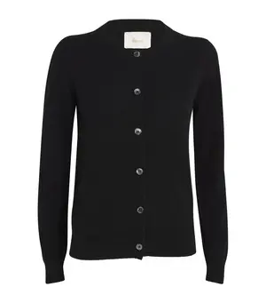 Harrods Cashmere Crew-neck Cardigan
