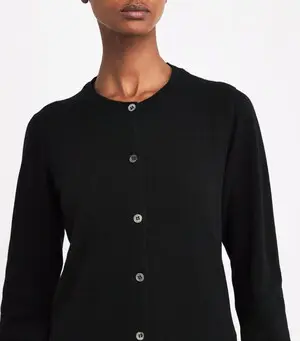 Harrods Cashmere Crew-neck Cardigan