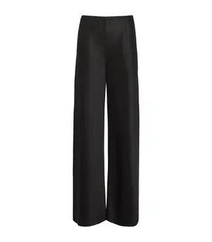 Almada Label Satin Bias Trousers