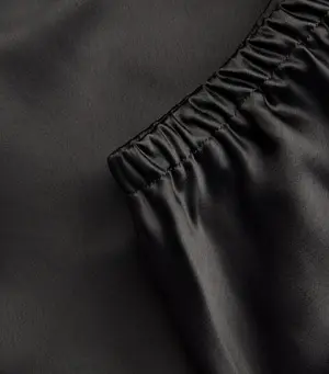 Almada Label Satin Bias Trousers