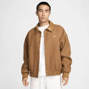 Nike Solo Swoosh Wool Varsity Jacket