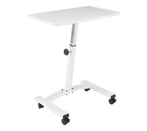 SEVILLE CLASSICS Seville Height Adjustable Solid-top Mobile Lapt P Desk - One-color