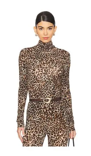 Leopard Turtlenecks