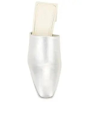 Fear Of God Low Mule Pump In Metallic Silver