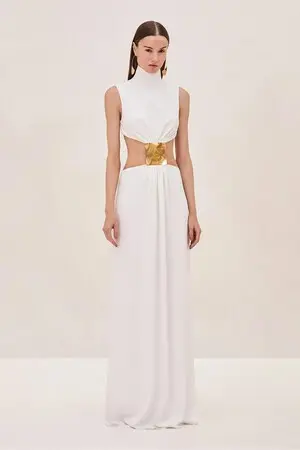 Alexis Prague Dress - Neutral