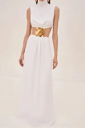 Alexis Prague Dress - Neutral