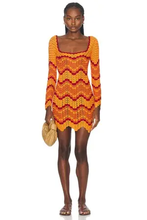Escvdo Crochet Day Dresses