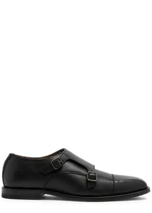 OLIVER SWEENEY Coombe Leather Monk Strap Shoes