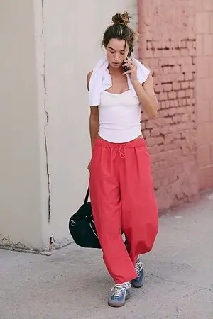 Free People Ankle Length Sports Pants For Women