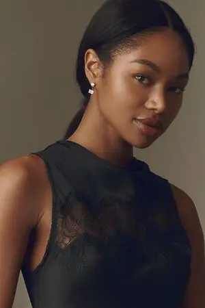 Nadri A La Carte Jacket Earrings With Crystal Studs