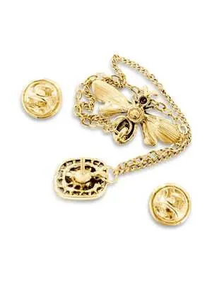 HZMER JEWELLERY Luxo Bee Brooch
