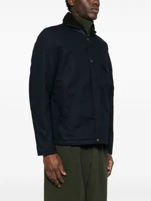 BARBA NAPOLI Mélange-effect Blazer
