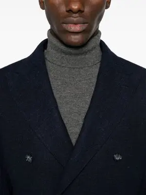 BARBA NAPOLI Mélange-effect Blazer