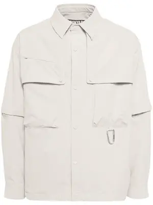 SPOONYARD Detachable-sleeve Shirt - Neutrals