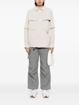 SPOONYARD Detachable-sleeve Shirt - Neutrals