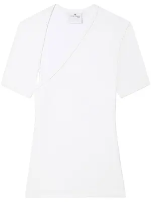 COURREGES Slash T-shirt - White