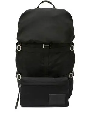 JIL SANDER Outdoor Strap-detail Backpack - Black