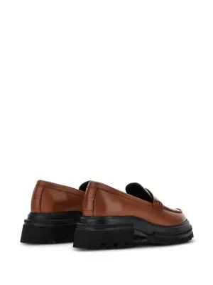 Hogan Chunky Leather Loafers