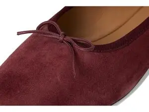 Madewell The April Ballet Flat In Suede