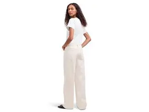 Madewell Low Slung Baggy Jeans In Vintage Ivory