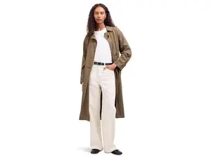 Madewell Low Slung Baggy Jeans In Vintage Ivory