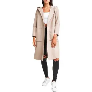 BELLE & BLOOM Walk This Way Wool-blend Coat - Sand