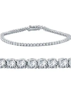 BLISS DIAMOND Bliss Diamond 3 Carat Lab Grown Diamond Tennis Bracelet