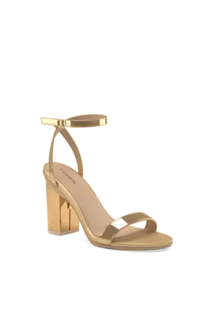PASHION FOOTWEAR The Brenna 4" Block Convertible Heel