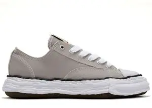 Mihara Yasuhiro Peterson 23 Og Sole Canvas Low-top Sneakers - Grey