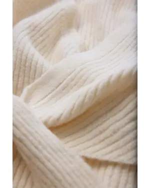 INGRID & ISABEL Nursing Wrap Sweater - Cream