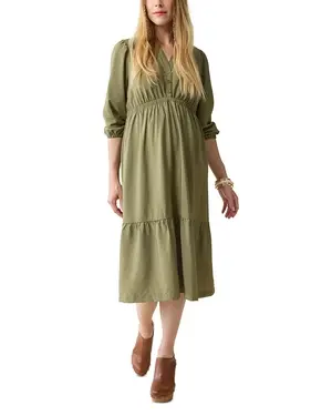 INGRID & ISABEL Empire Waist Maternity Dress