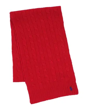 Polo Ralph Lauren Wool & Cashmere Classic Scarf Compass Red