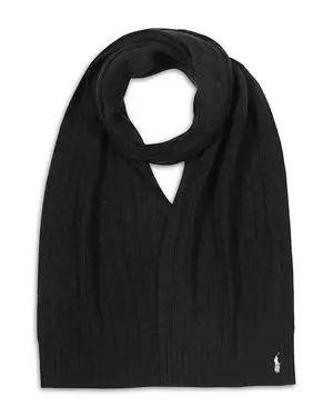 Polo Ralph Lauren Wool & Cashmere Classic Scarf - Midngiht