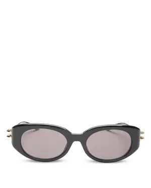 Alexander McQueen Oval Sunglasses