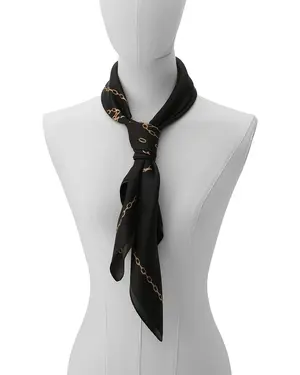 ALLSAINTS Allchains Square Silk Scarf
