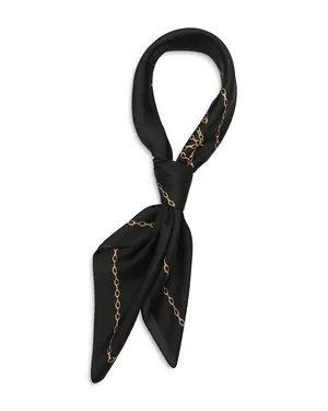 ALLSAINTS Allchains Square Silk Scarf